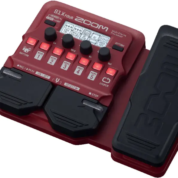 Zoom B1X Four Bass Multi-Effects Processor - Best Price